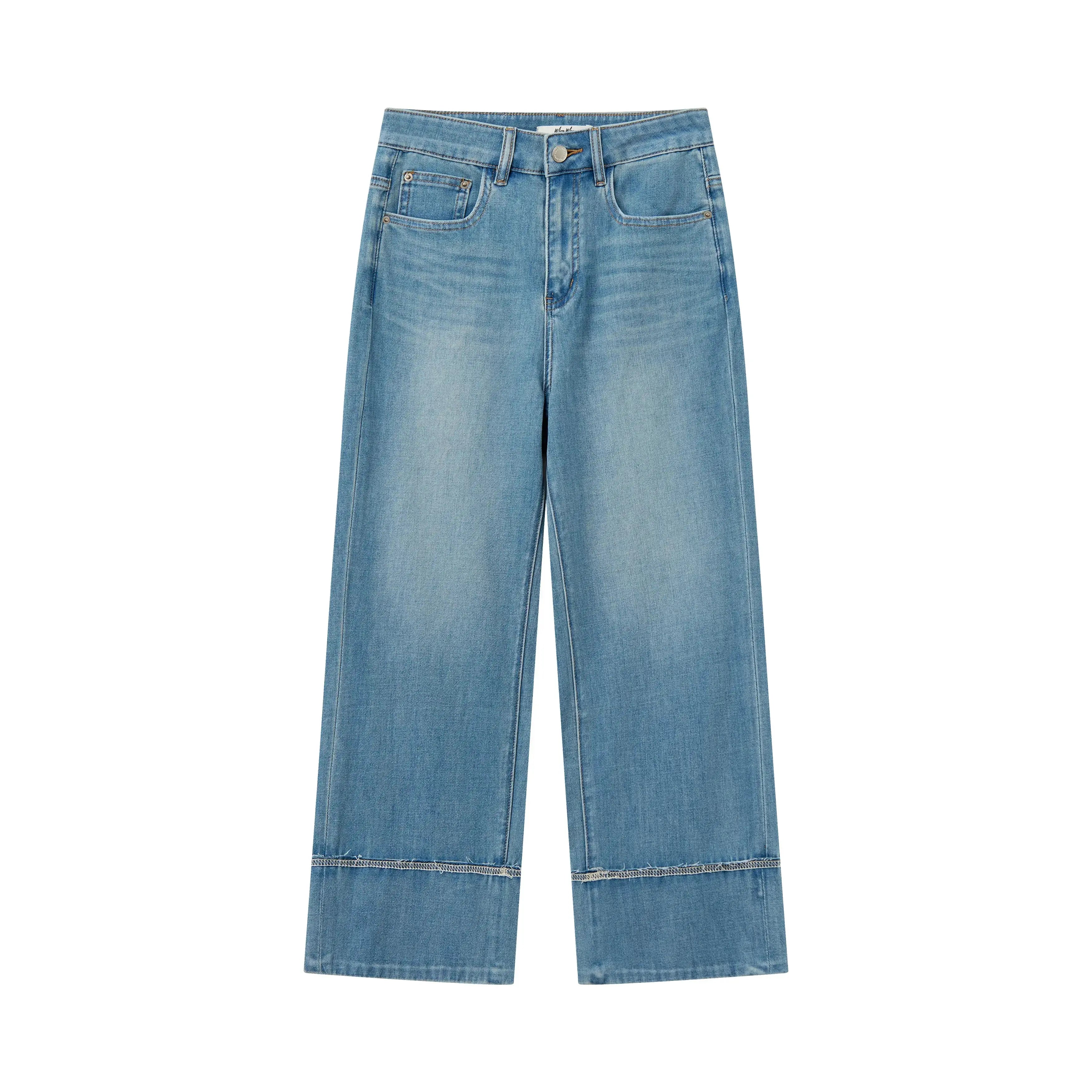 Women's Jeans: Straight, Wide-Leg & Essential Fits | Mirra Masa